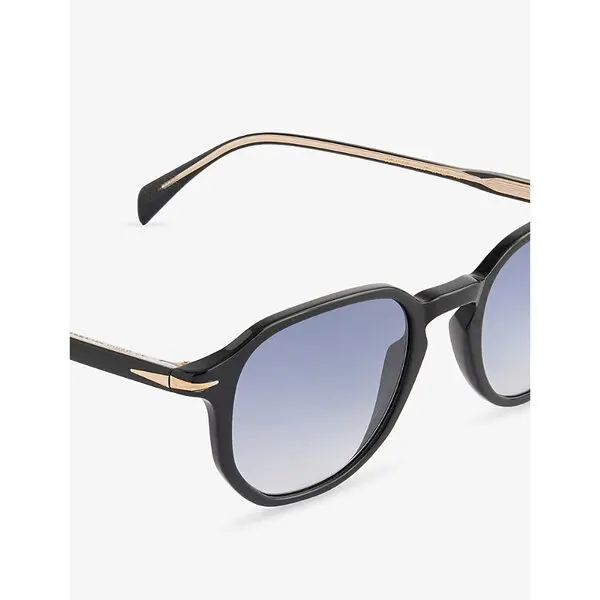 DB EYEWEAR BY DAVID BECKHAM Db 1140/s Rectangle-frame Acetate Sunglasses