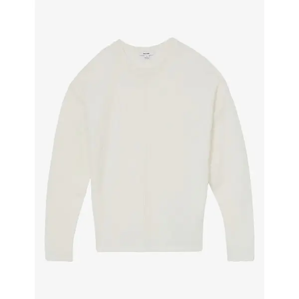 REISS Colette Reverse-seam Wool-blend Jumper
