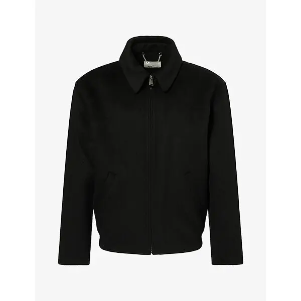 Simkhai Quinn Zip-up Wool-blend Jacket