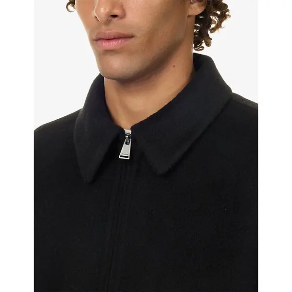 Simkhai Quinn Zip-up Wool-blend Jacket