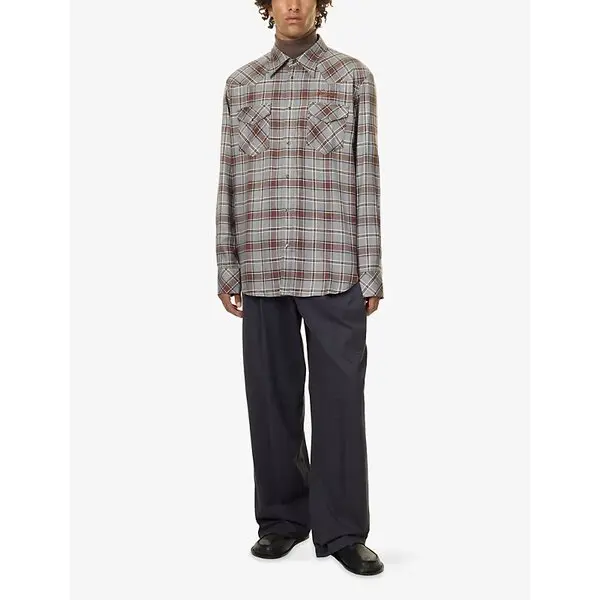 Acne Studios Surrow Checked Flannel Shirt
