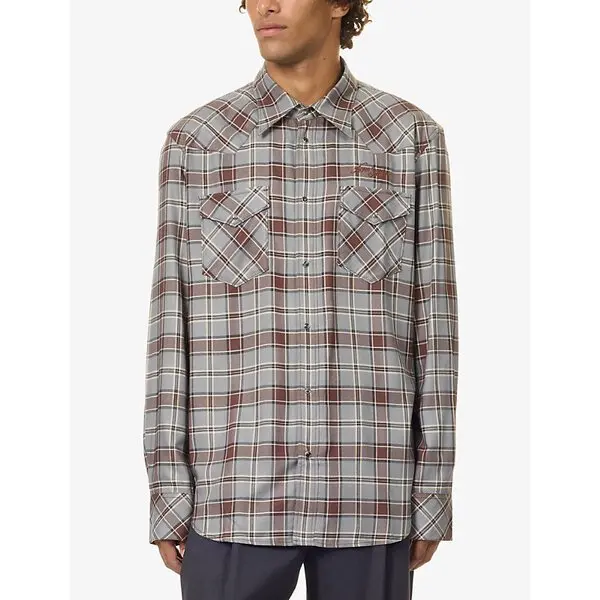 Acne Studios Surrow Checked Flannel Shirt