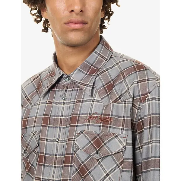 Acne Studios Surrow Checked Flannel Shirt