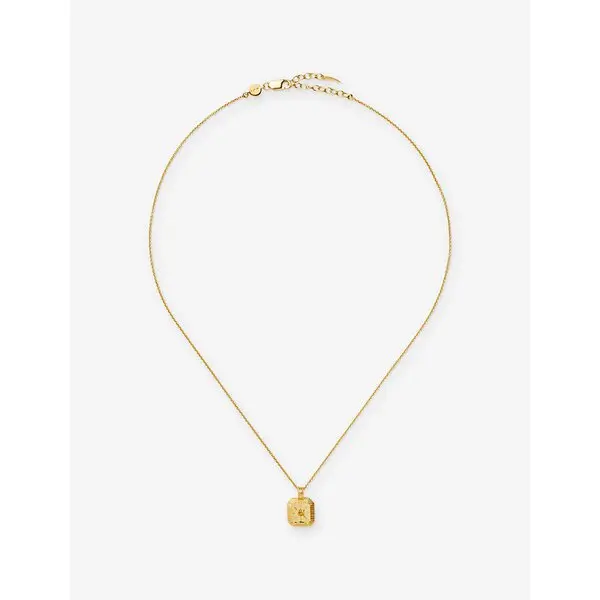 MISSOMA November Birthstone 18ct Vermeil Plated Sterling Silver Pendant Necklace - Gold
