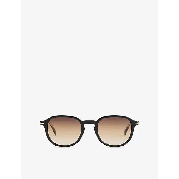 DB EYEWEAR BY DAVID BECKHAM Db 1140/s Rectangle-frame Acetate Sunglasses