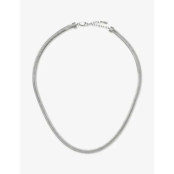 MISSOMA Platinum Pvd-plated Stainless-steel Chain Necklace - Silver