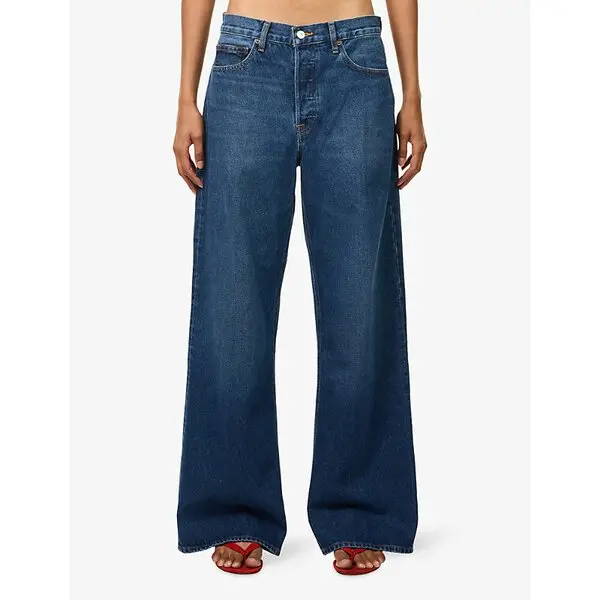 Good American Low-slung Baggy Denim Jeans