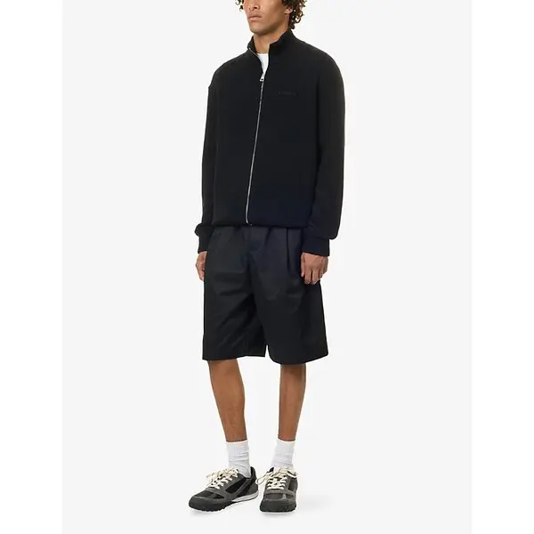 Givenchy Zip-up Wool And Cashmere-blend Cardigan