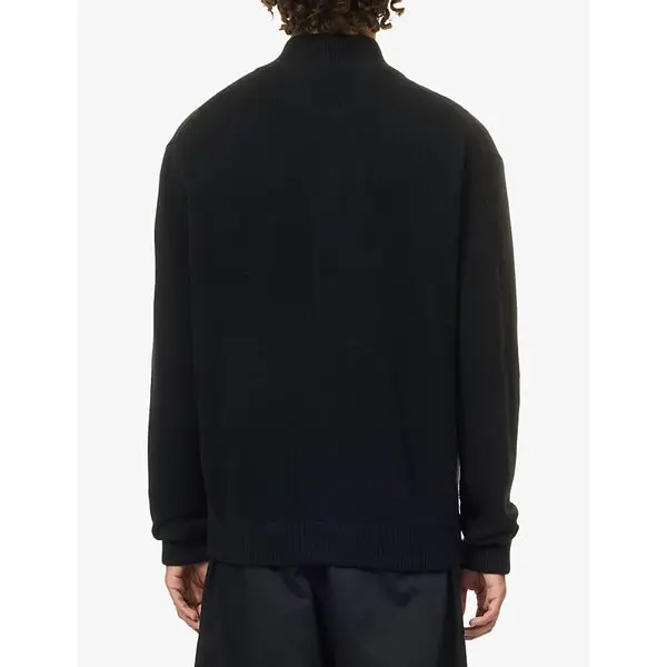 Givenchy Zip-up Wool And Cashmere-blend Cardigan