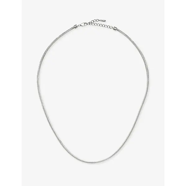 MISSOMA Platinum Pvd Plated Stainless-steel Chain Necklace - Silver