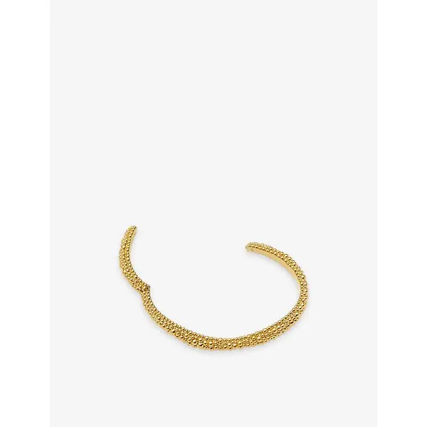 MISSOMA Baya Claw 18ct -plated Brass Cuff