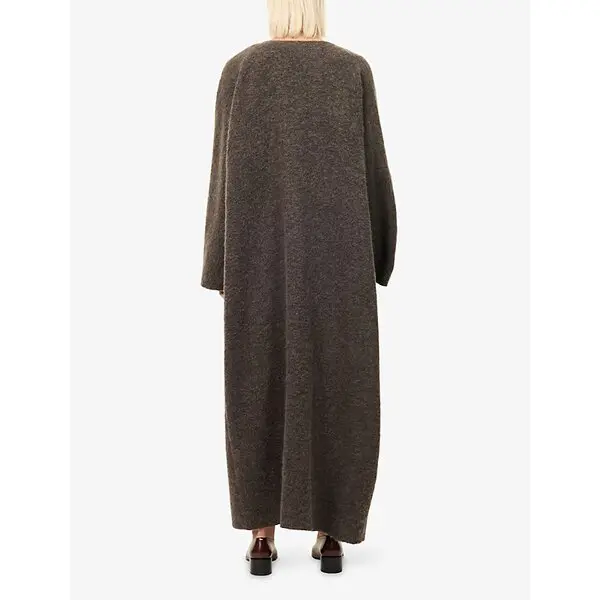 RUOHAN Raas Longline Wool-blend Coat