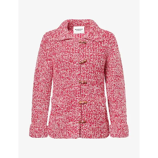 Isabel Marant Étoile Delinda Collared Wool-blend Cardigan
