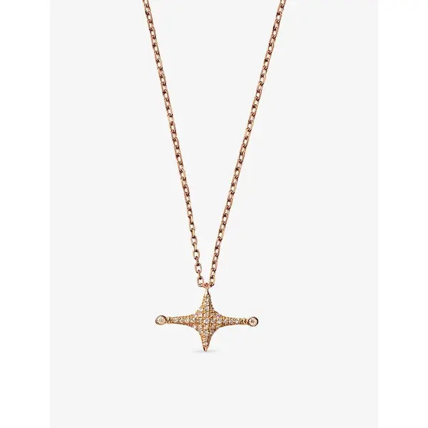OFA Aurora 18ct -gold And 0.1ct Diamond Necklace