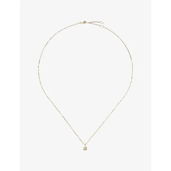 MISSOMA Fine April Birthstone Pendant Necklace - Gold