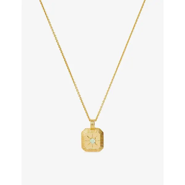 MISSOMA 18ct Vermeil Plated Sterling Silver Pendant Necklace