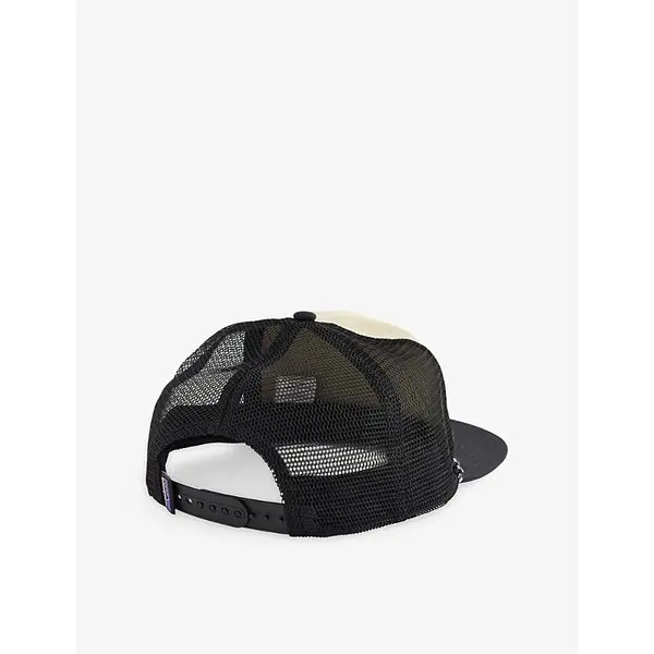 Patagonia Airfarer Logo-embroidered Cotton And Mesh Cap