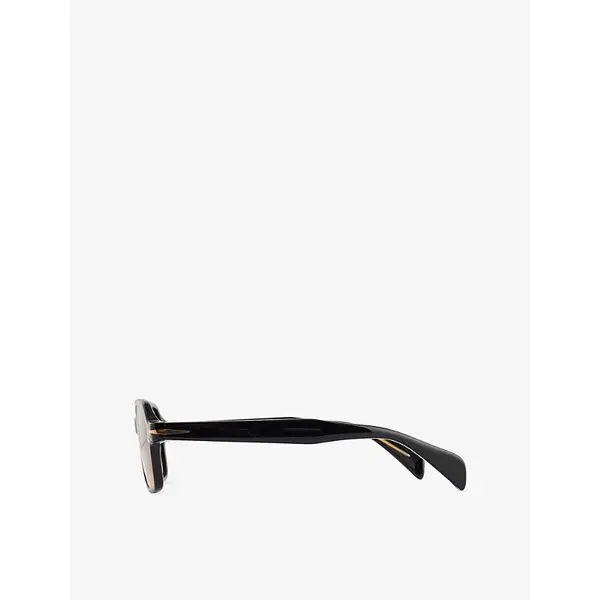 DB EYEWEAR BY DAVID BECKHAM Db 1179/s Rectangle-frame Acetate Sunglasses