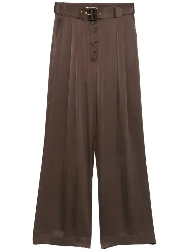 Zimmermann Silk Pants With Belt