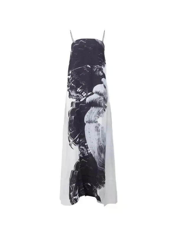 COR Elka Graphic-print Maxi Dress