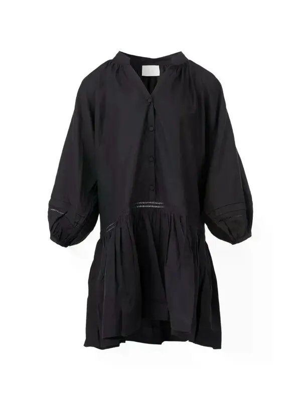 COR Maye Pleated-skirt Mini Dress
