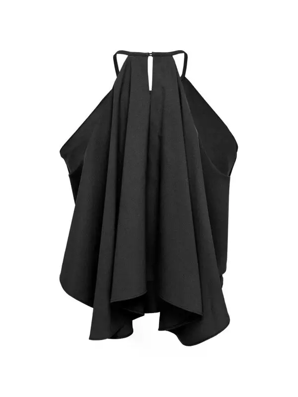 CLUB21 Tiered Asymmetric Blouse