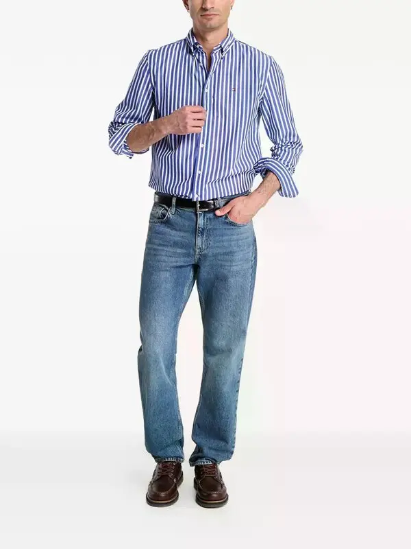 Tommy Hilfiger Vertical-stripe Button-down Shirt