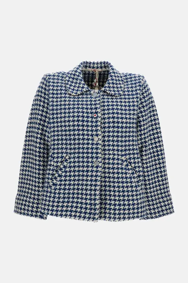 Pero Giacca Corta In Maglia Di Lana