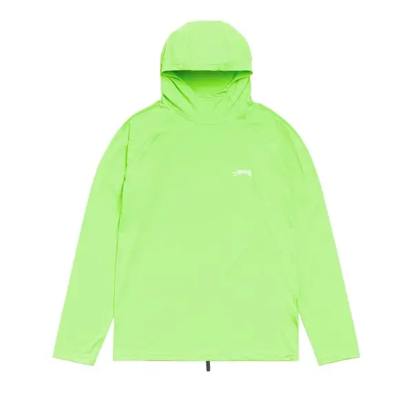 StÜssy Hooded Rash Guard - Green