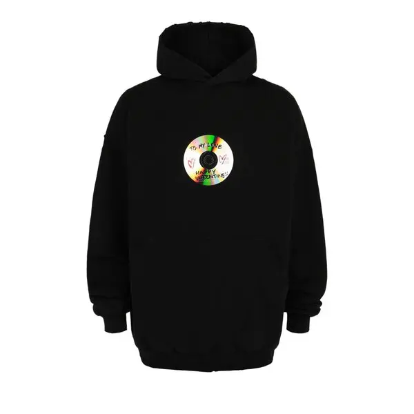 Balenciaga Val To My Love Hooded Sweatshirt