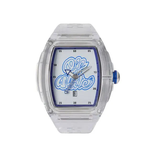 Off-White Beat Synthetic Watch 'transparent
