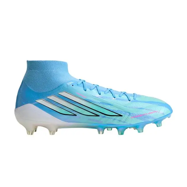 Adidas Trinity Rodman X Wmns F50 Sparkfusion Elite Mid Fg Ag 'semi Burst Lucid Pink - Blue