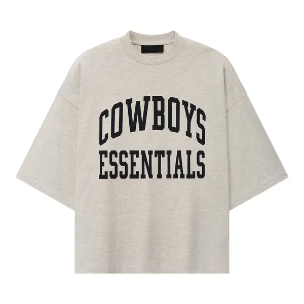 Fear Of God Dallas Cowboys Camp Tee 'light Heather