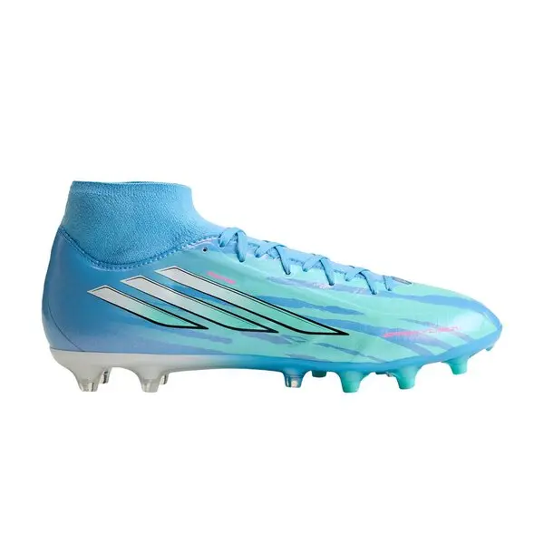 Adidas Trinity Rodman X Wmns F50 Sparkfusion League Mid Fg 'semi Burst Lucid Pink - Blue