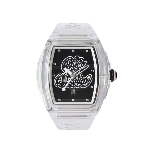Off-White Beat Synthetic Watch 'transparent