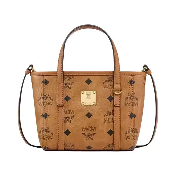 Mcm Toni Vi X-mini Shopper 'cognac