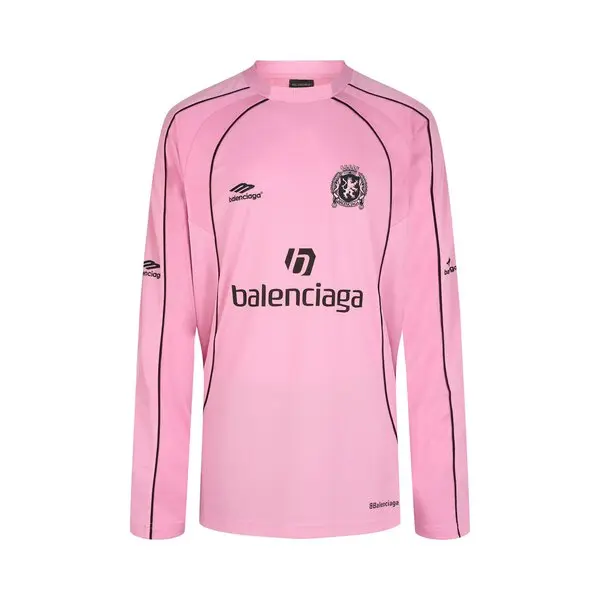 Balenciaga Oversized Long-sleeve Jersey