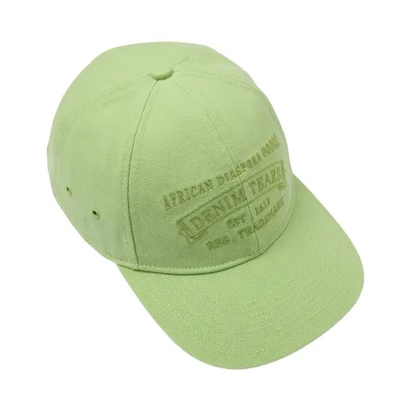 DENIM TEARS Mono Adg Stamp Cap - Green