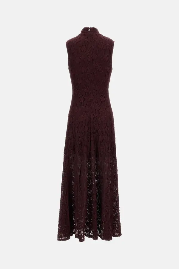 ROTATE BY BIRGER CHRISTENSEN Maxi Abito Svasato In Pizzo