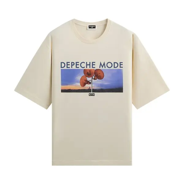 Kith Records For Depeche Mode For The Masses Vintage Alex Tee 'sandrift