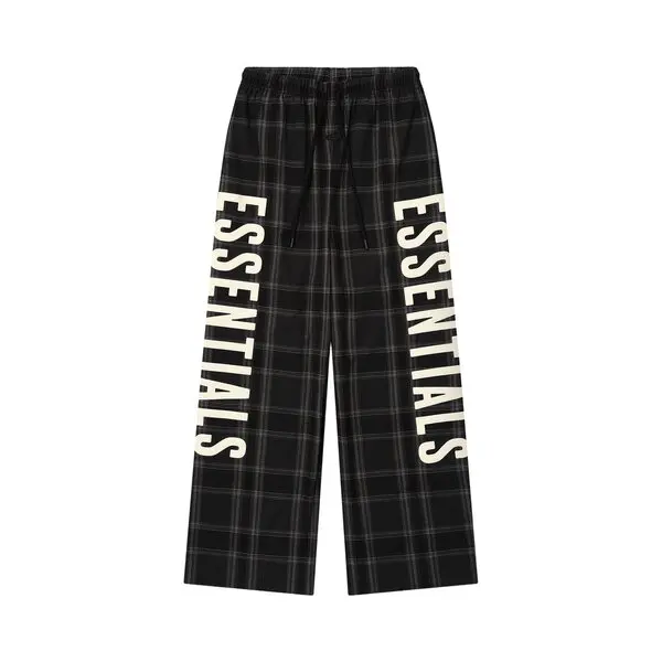 Fear Of God Flannel Lounge Pant 'vintage Plaid - Black