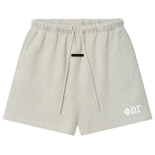 Fear Of God Classic Sweatshort 'washed Vanilla Heather