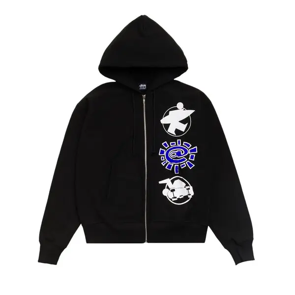 StÜssy X Always Stack Zip Hoodie