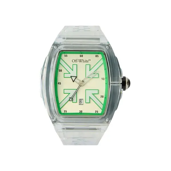Off-White Beat Synthetic Watch 'transparent