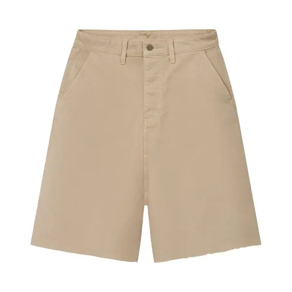 Fear Of God Raw Cut 5-pocket Short 'overdyed Dune