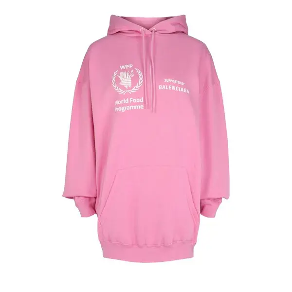 Balenciaga X World Food Programme Hoodie - Pink
