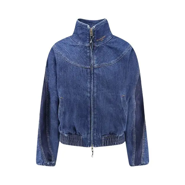 Givenchy Denim Bomber Jacket