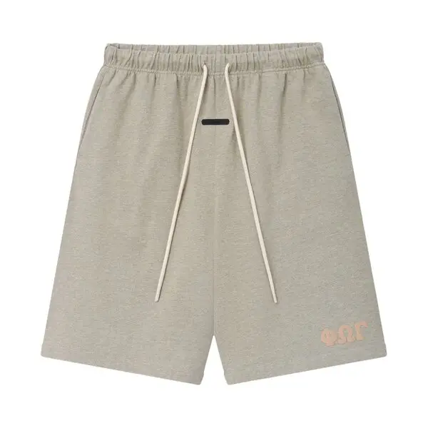 Fear Of God Heavy Jersey 90s Sweatshort 'washed Seal Heather - Grey