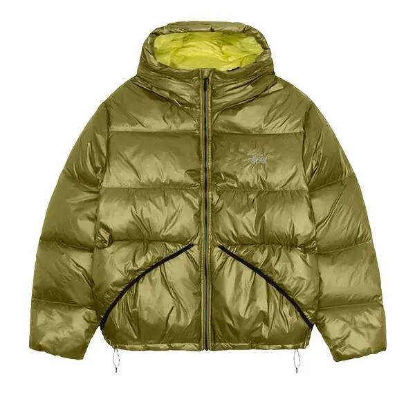 StÜssy Down Parka Micro Ripstop 'olive