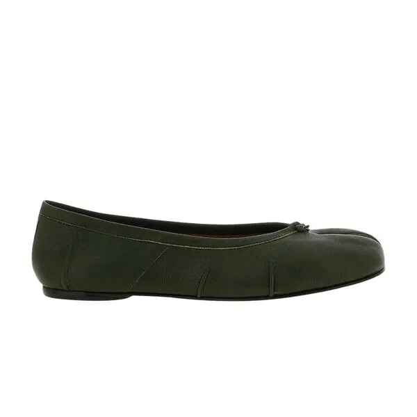 MAISON MARGIELA Wmns Tabi Ballerina New Flat 'forest - Green
